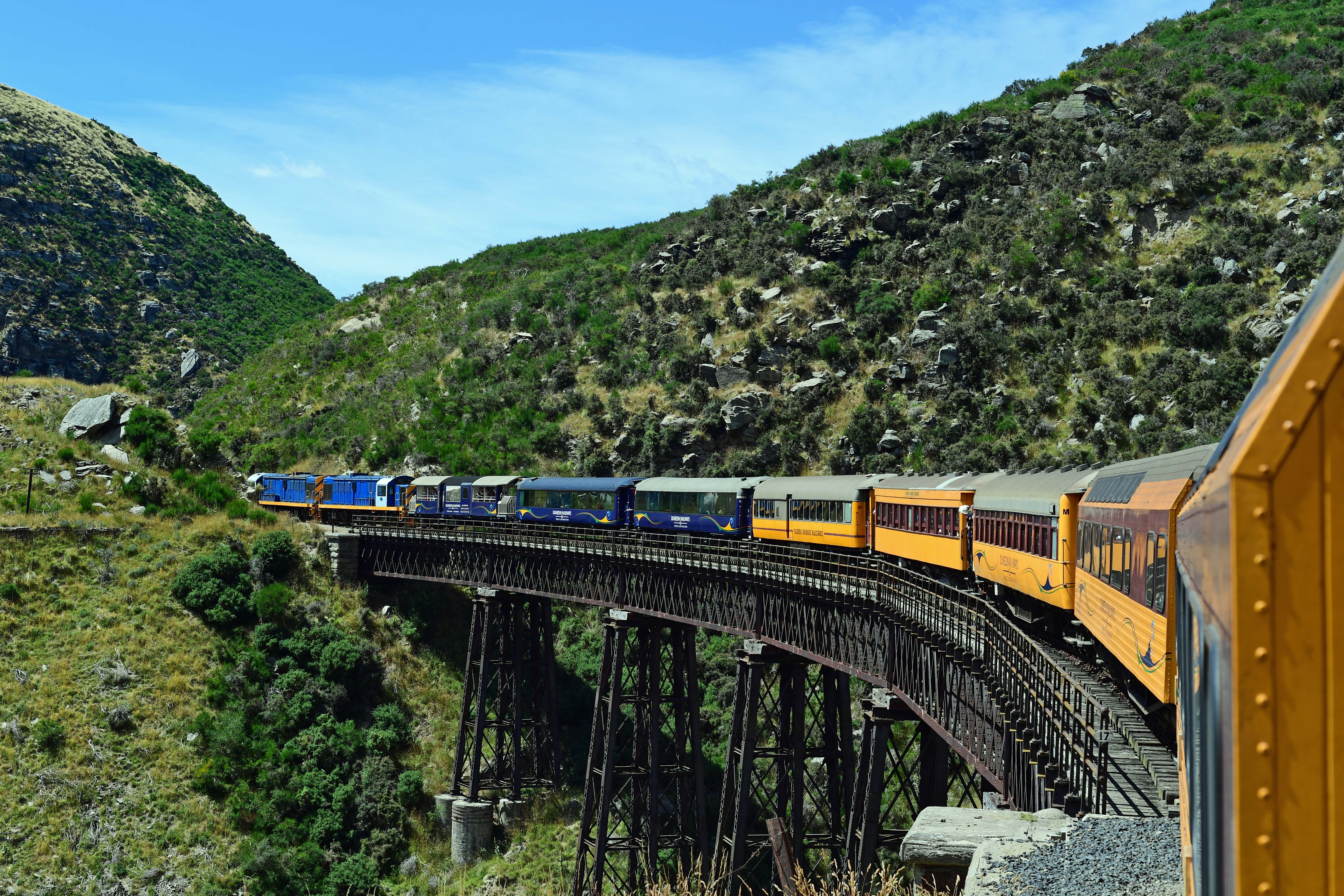 Rolling blog: New Zealand day 23. The Taieri Gorge railway and Dunedin ...