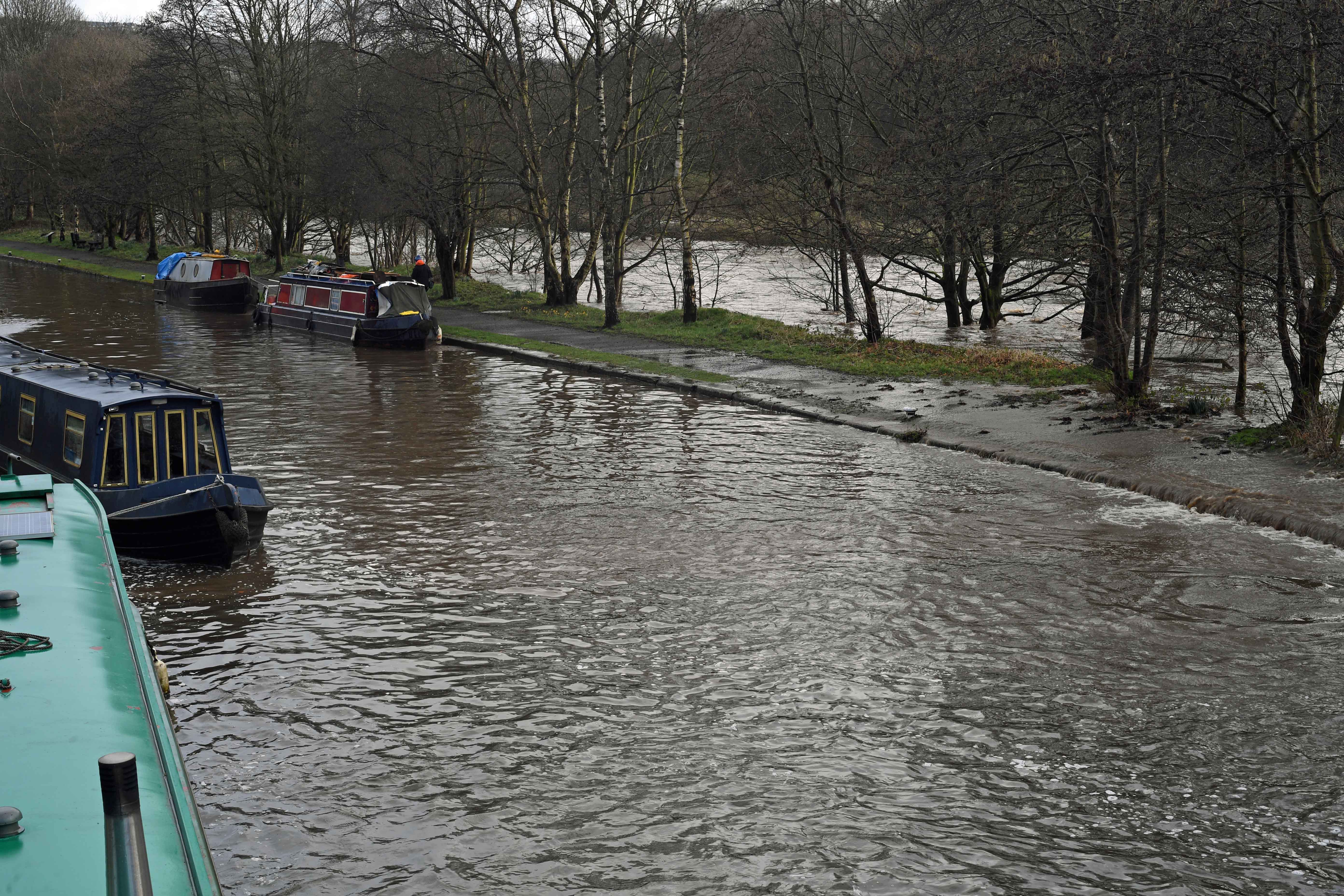 Storm Ciara floods the Calder Valley. | Paul Bigland