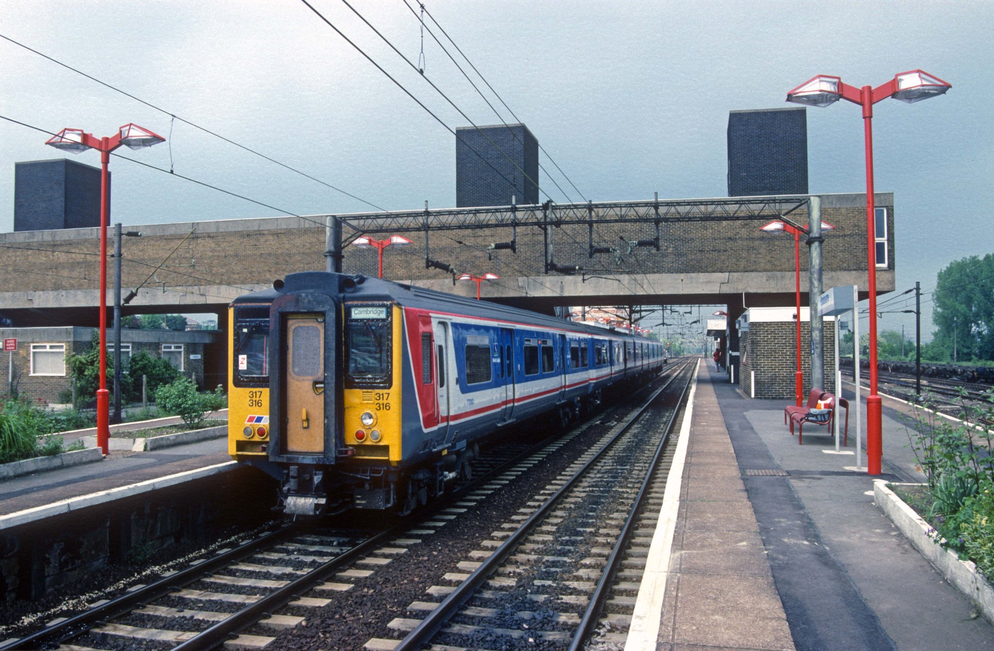The end of the line beckons. The BR built Class 317s. | Paul Bigland