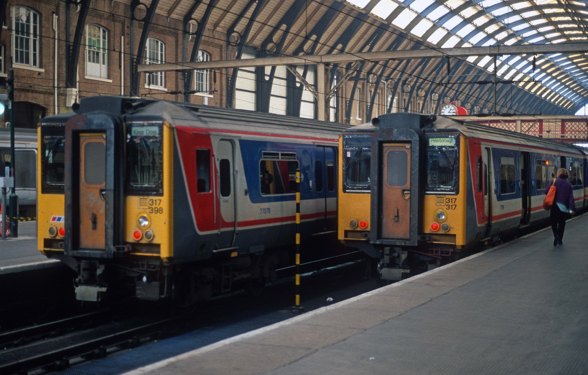 The end of the line beckons. The BR built Class 317s. | Paul Bigland