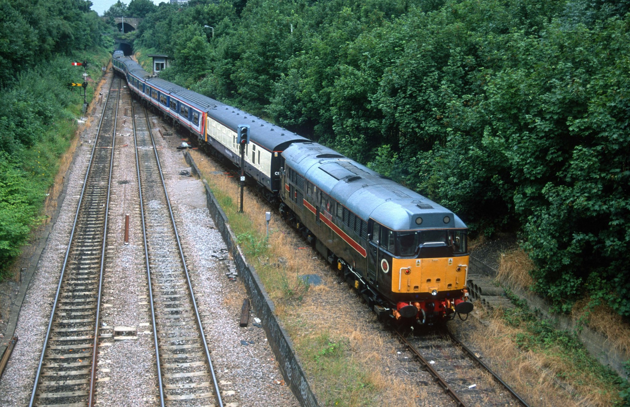 The end of the line beckons. The BR built Class 317s. | Paul Bigland