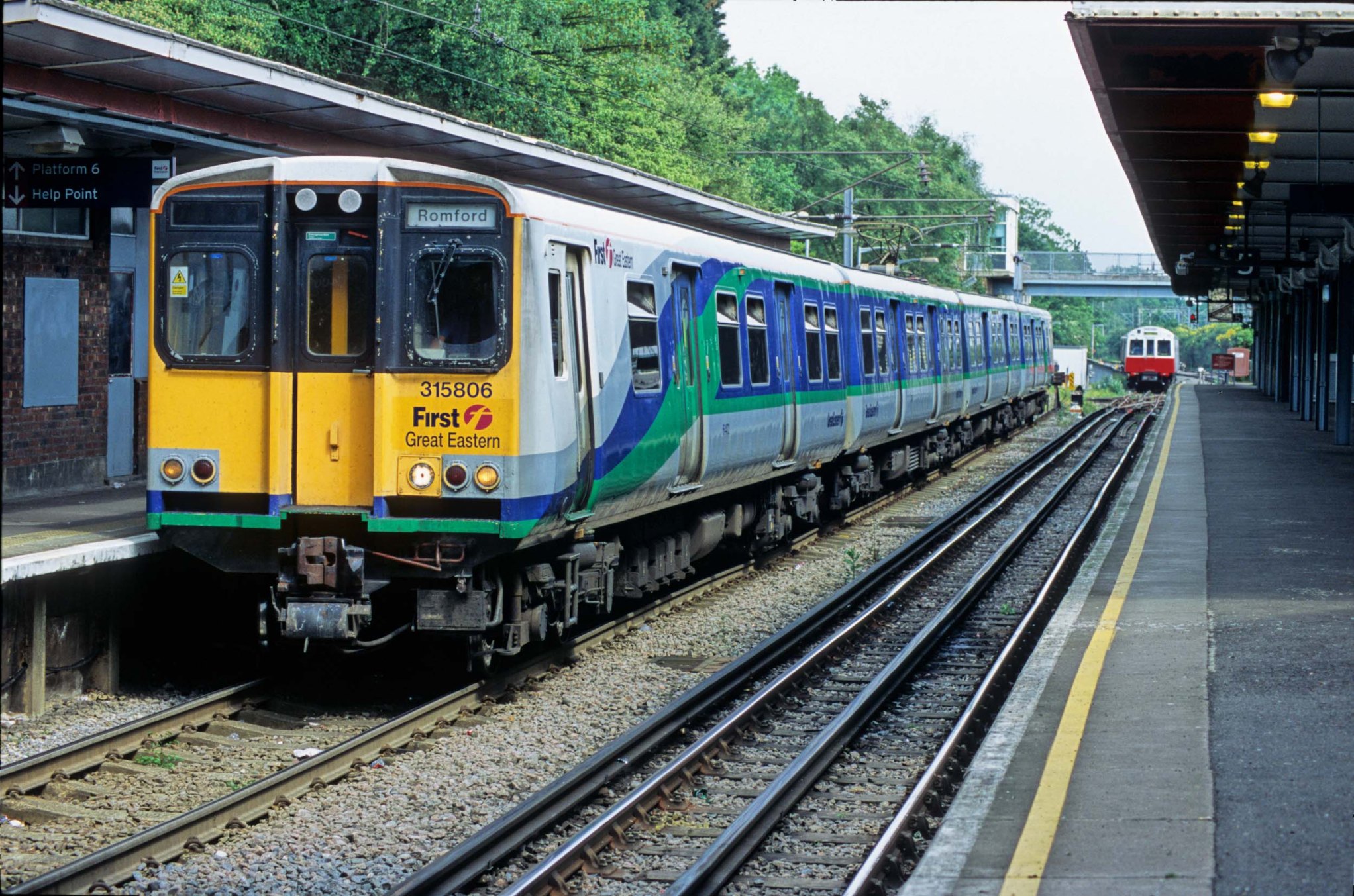 The end of the line beckons. The BR built Class 315s. | Paul Bigland