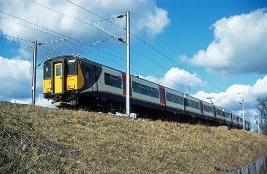 The end of the line beckons. The BR built Class 317s. | Paul Bigland