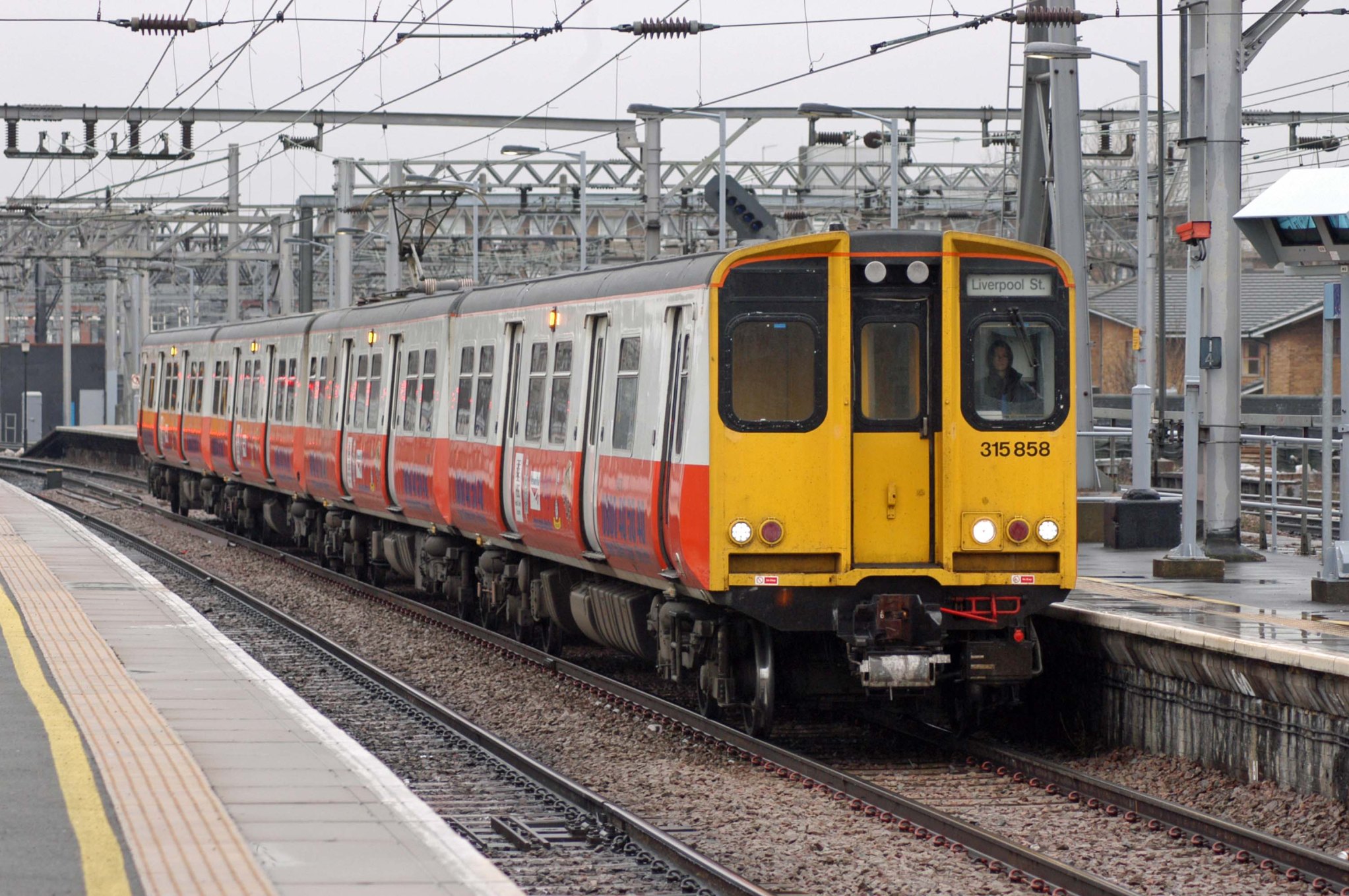 The end of the line beckons. The BR built Class 315s. | Paul Bigland