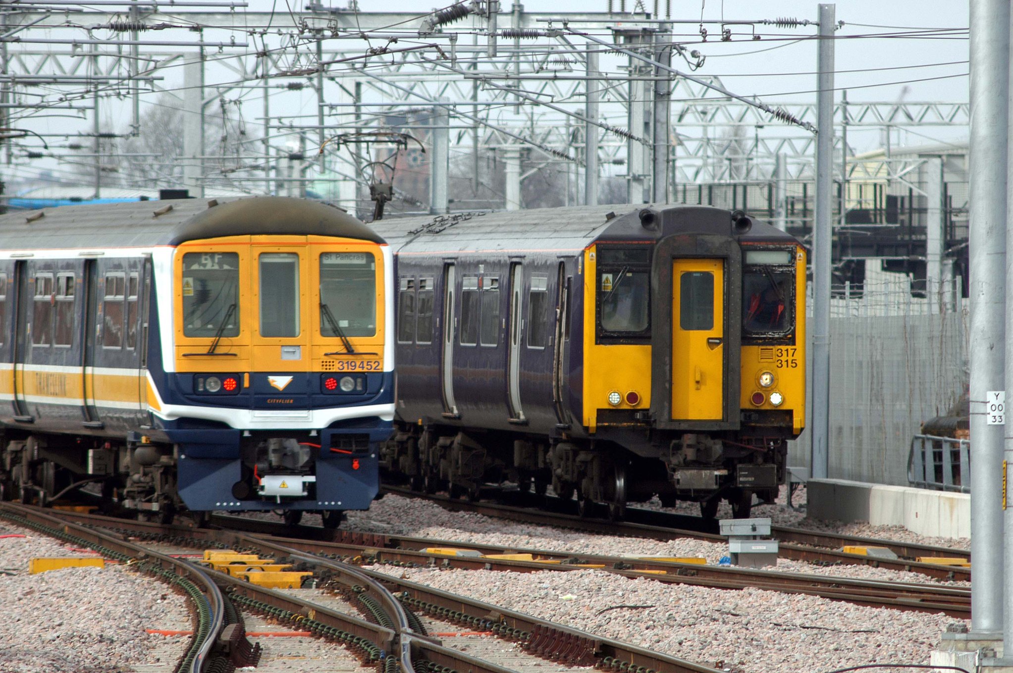 The end of the line beckons. The BR built Class 317s. | Paul Bigland
