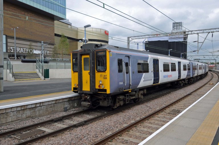 The end of the line beckons. The BR built Class 317s. | Paul Bigland
