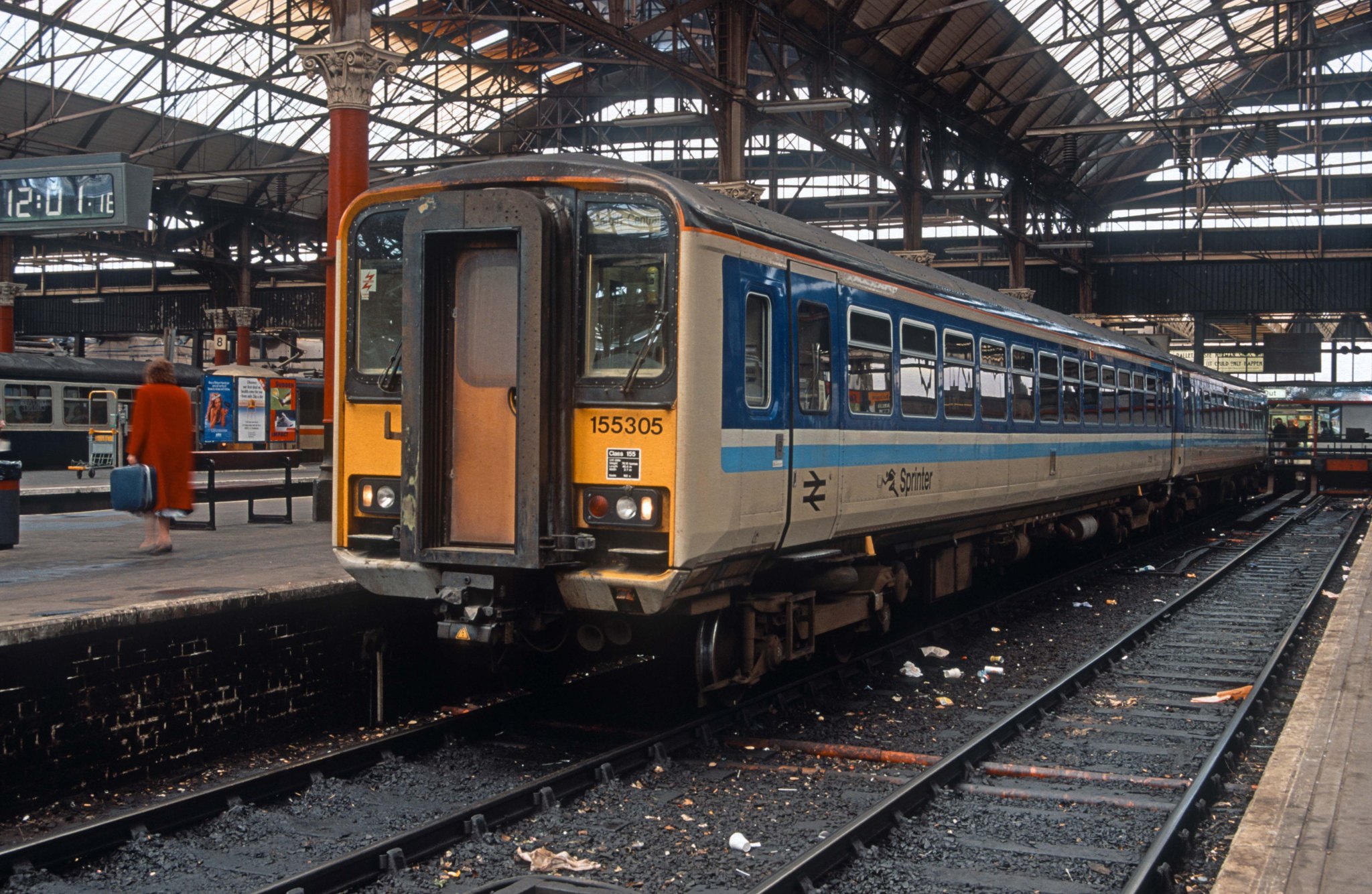 The end of the line beckons. The British Leyland built Class 153s ...