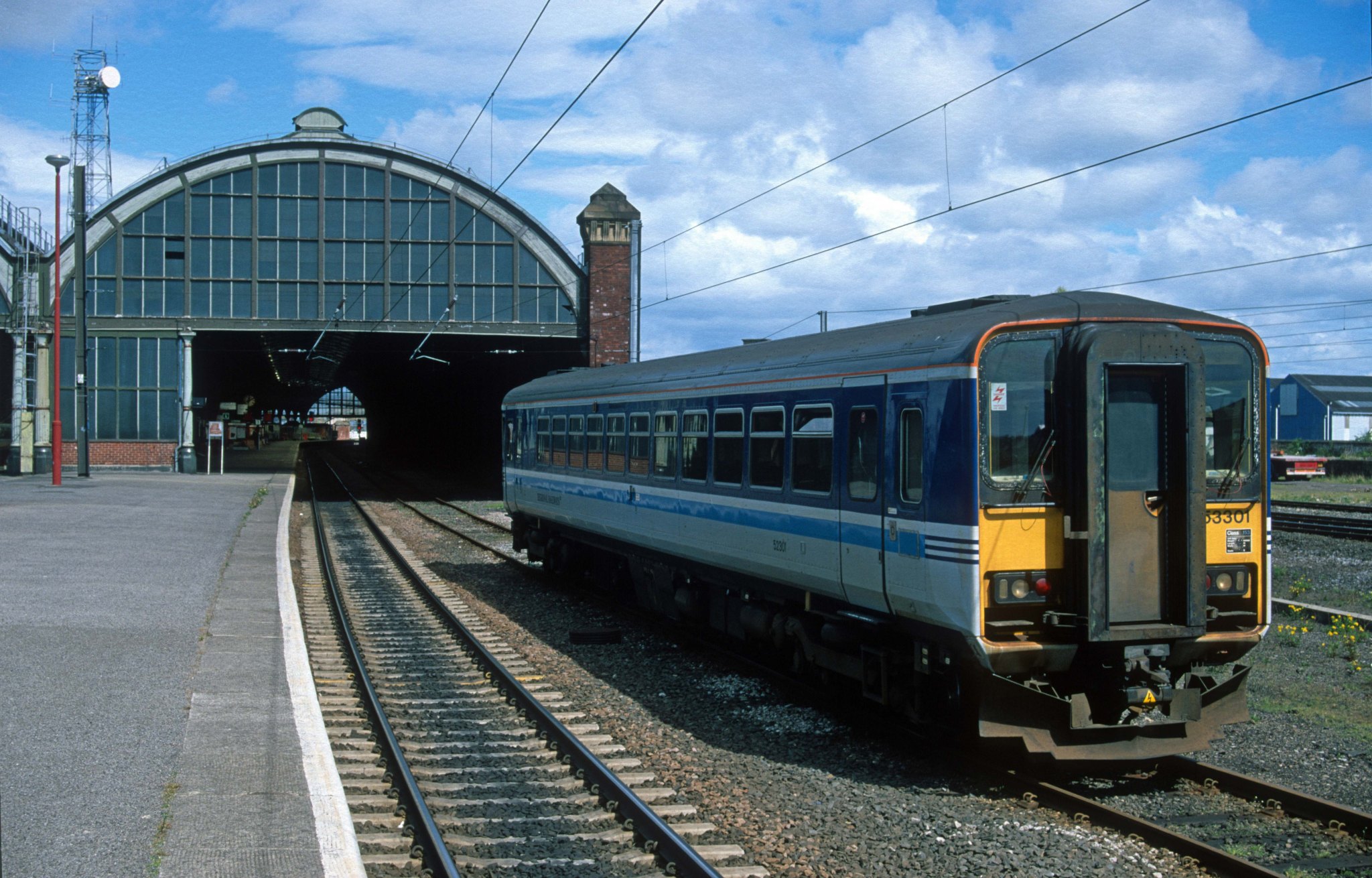 The end of the line beckons. The British Leyland built Class 153s ...
