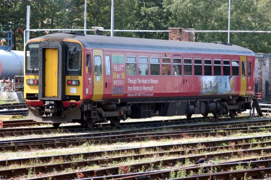The end of the line beckons. The British Leyland built Class 153s ...