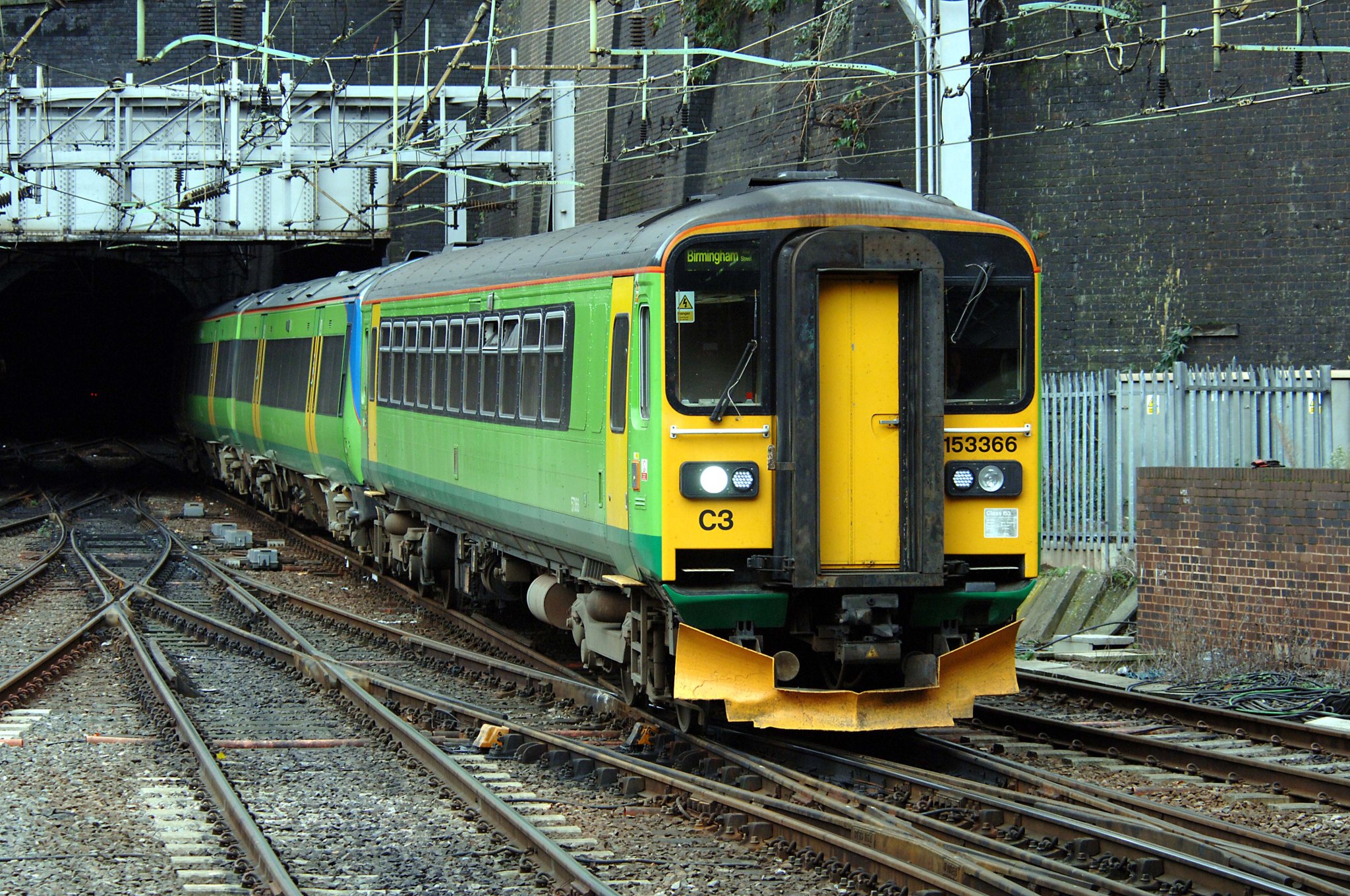 The end of the line beckons. The British Leyland built Class 153s ...