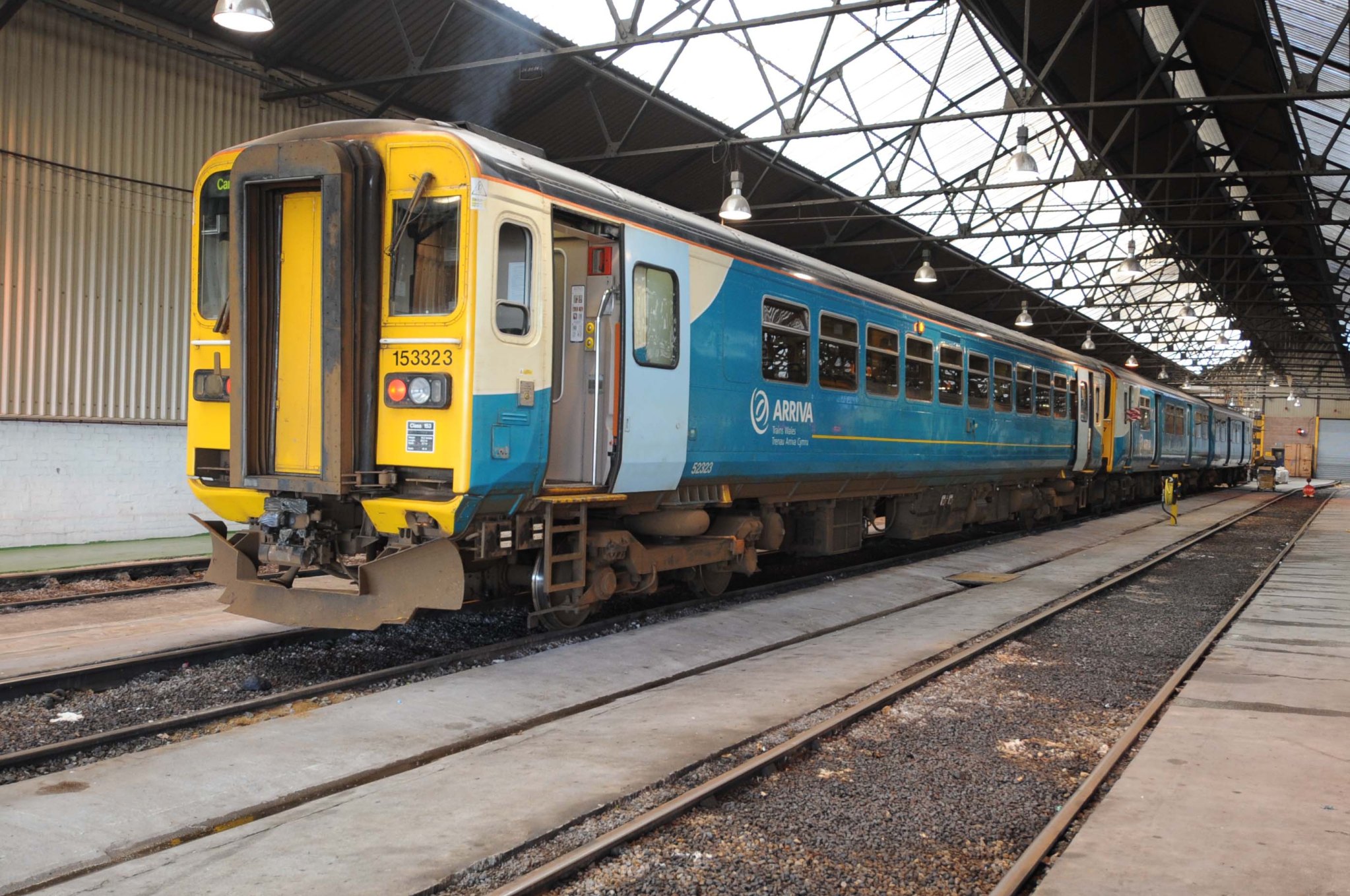 The end of the line beckons. The British Leyland built Class 153s ...