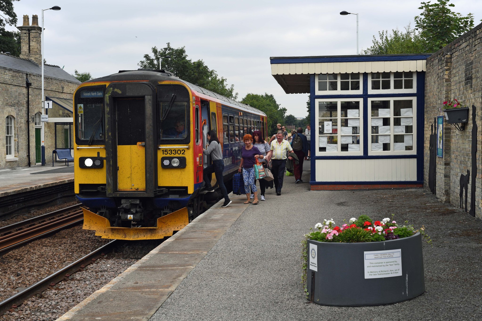 The end of the line beckons. The British Leyland built Class 153s ...