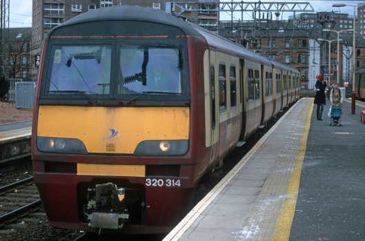 The end of the BR built era beckons. The Scotrail Class 320s. | Paul ...