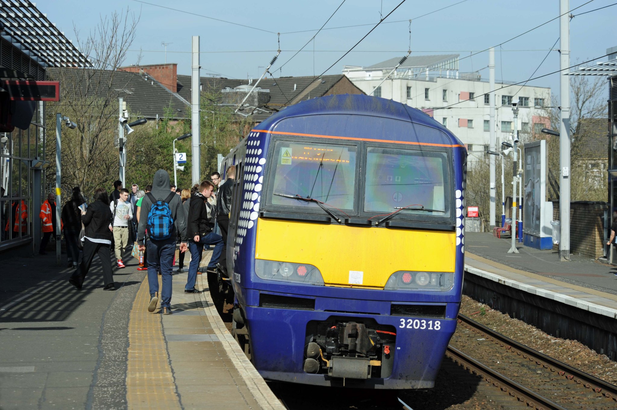 The end of the BR built era beckons. The Scotrail Class 320s. | Paul ...