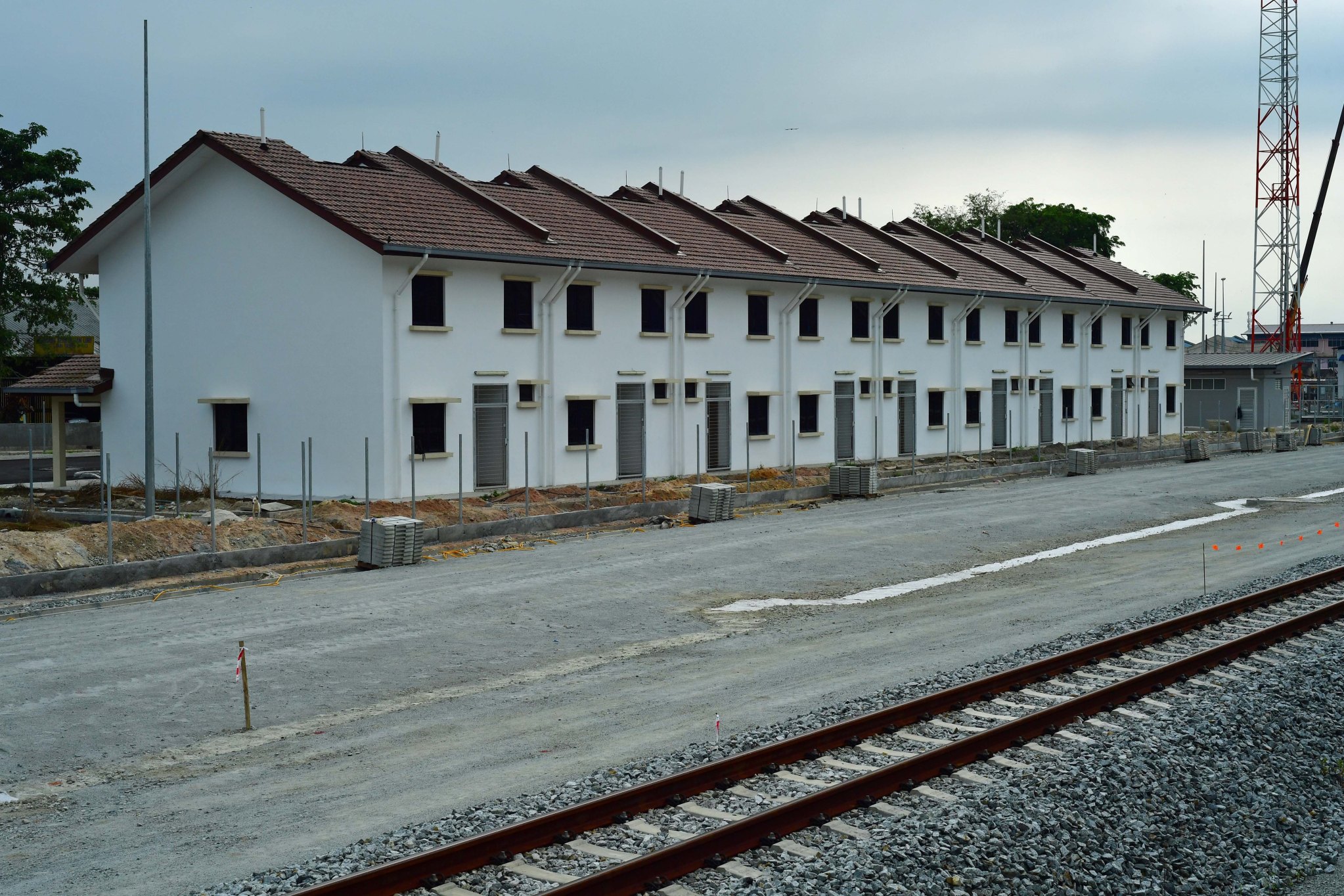 Changing trains. Rebuilding the railway from Johor Baru to Gemas in ...